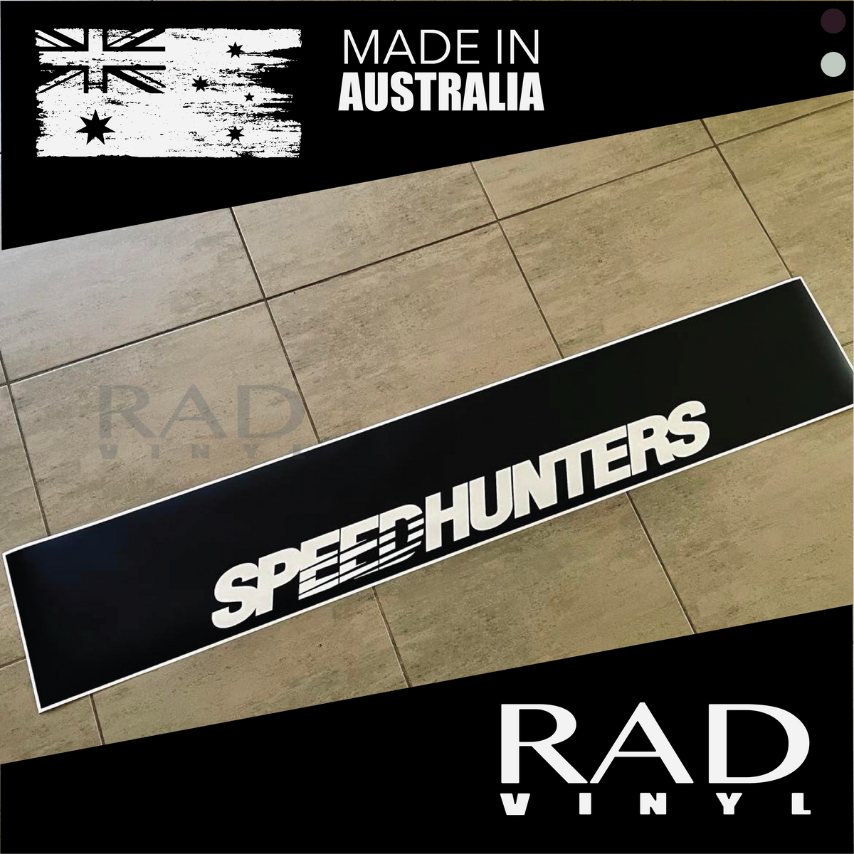 SPEEDHUNTERS / スピードハンタース" | Reversed Cut Windshield Banner | Vinyl Sti ...