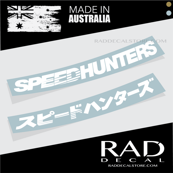 SPEEDHUNTERS / スピードハンタース" | Windshield Banner | Vinyl Sticker Decal ...
